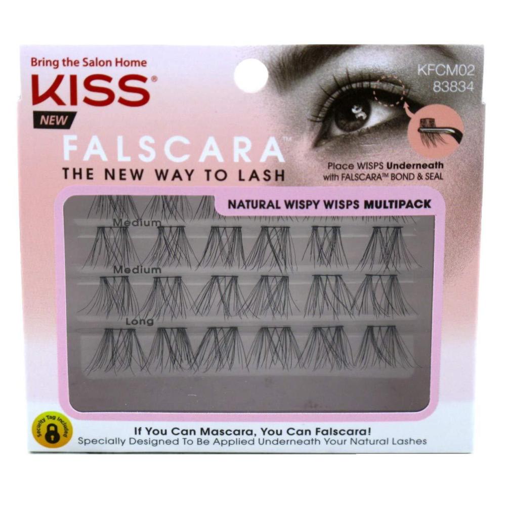 Kiss Falscara Natural Wispy Wisps Multi-Pack (Pack of 3) - KISS ...